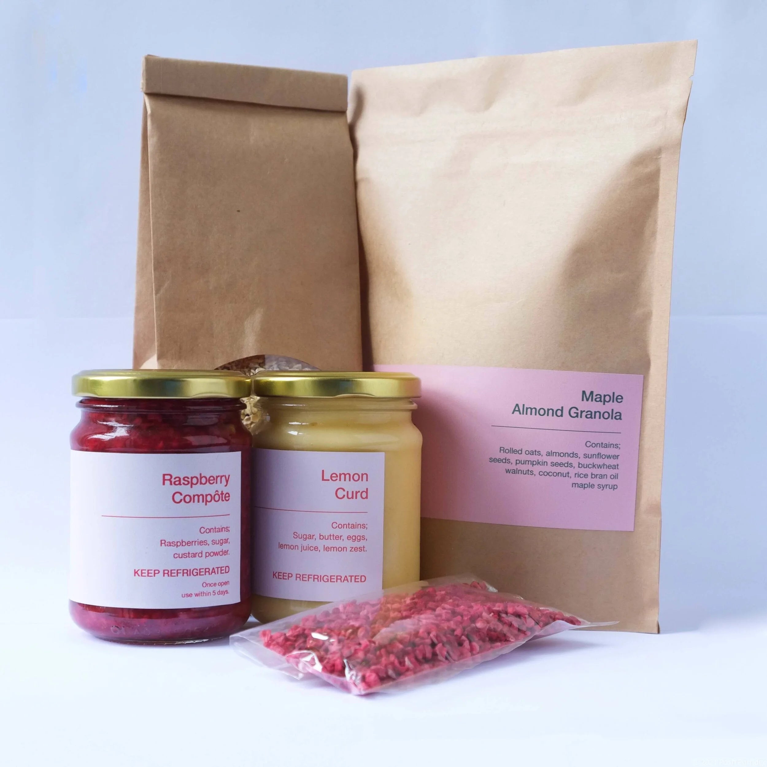 Porridge Pack: Raspberry & Lemon Curd – Posh Porridge