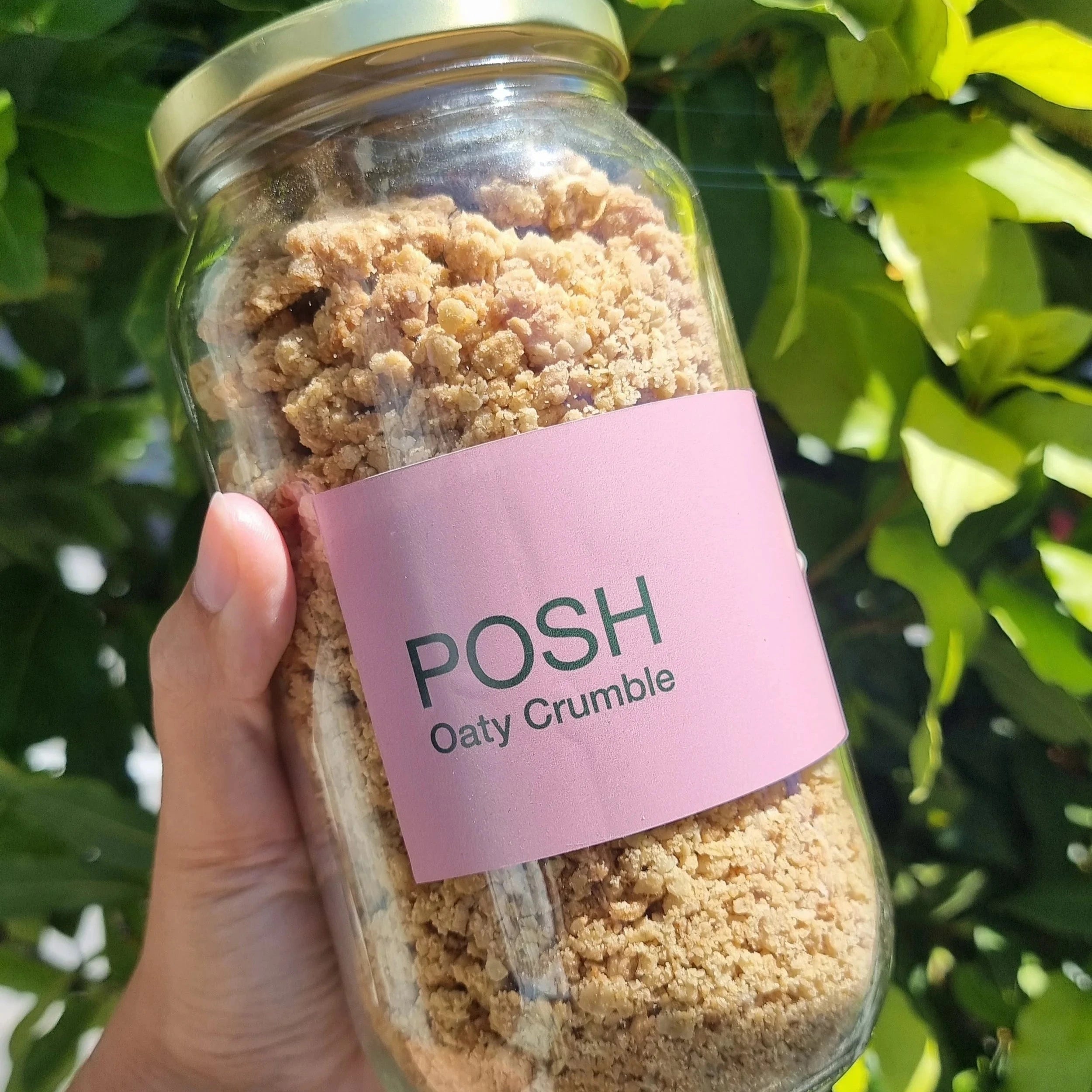 POSH Oaty Crumble – Posh Porridge